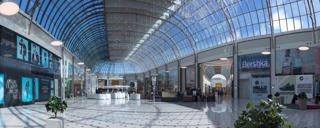 Extension du centre commercial Val d’Europe - ConstruirAcier