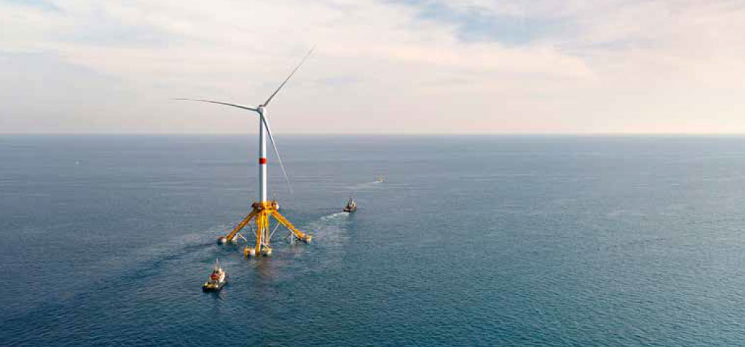 Provence Grand Large, un parc éolien en mer flottant - ConstruirAcier